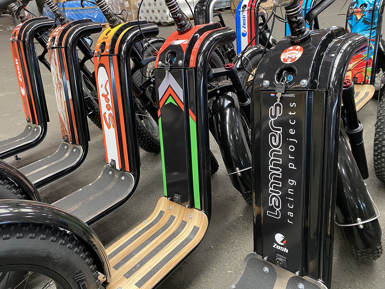 Mountain, snow, sand and urban electric scooter| Zosh